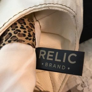 Relic | Bags | Relic Shoulder Bag Off White Gigantic Purse | Poshmark